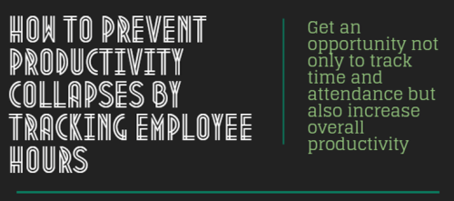 How to Prevent a Productivity Disaster by Tracking Employee Hours ...